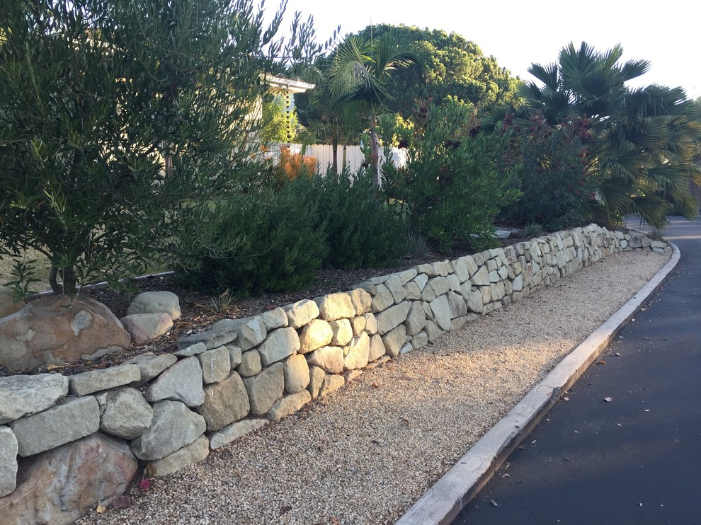 Rock Walls and Retaining Walls - Landscape - Santa Barbara - by South ...