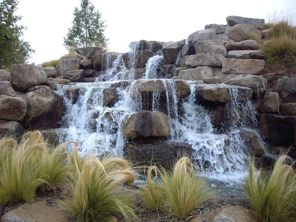 Rock Waterfall - Traditional - Landscape - Los Angeles - by Southwest ...