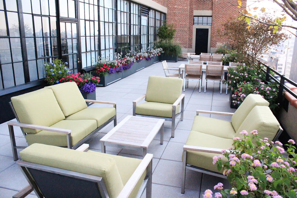 Rooftop Terrace NYC - Traditional - Landscape - New York - by Blondie's ...