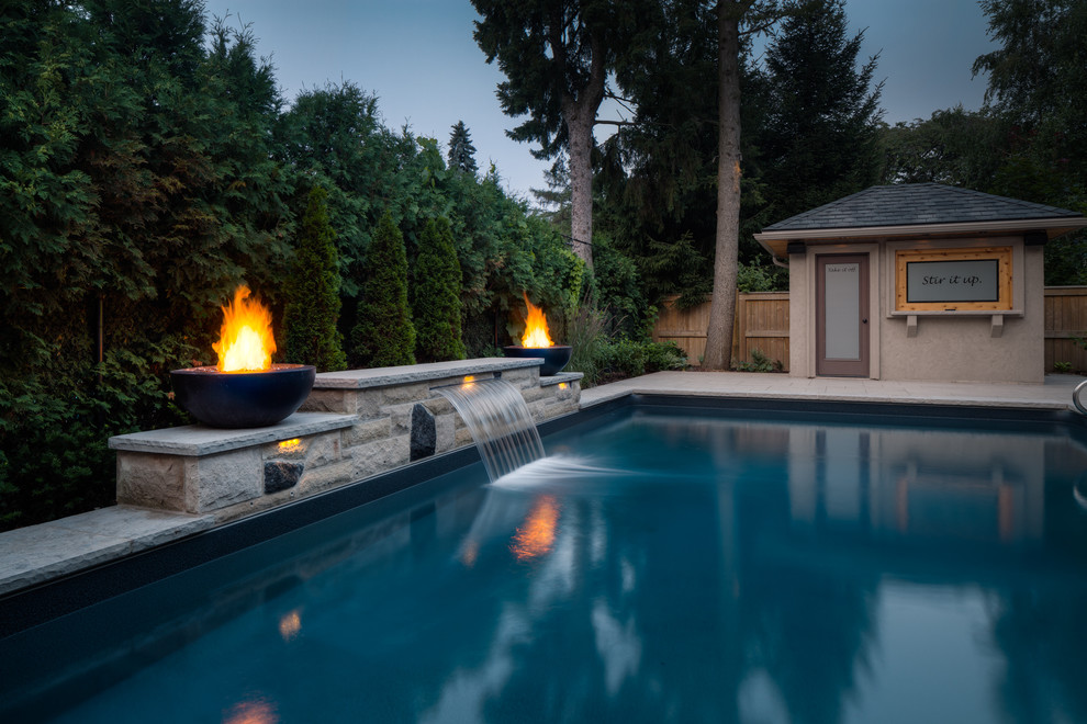 Roseland Crescent - Contemporary - Pool - Toronto - by Cedar Springs ...