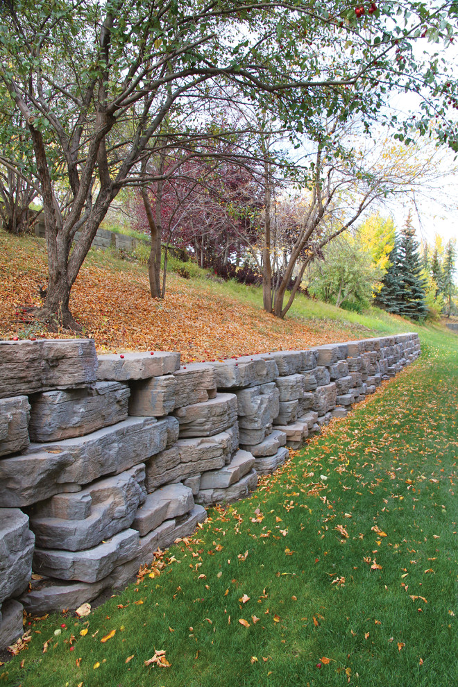 Rosetta Outcropping Retaining Wall - Landscape - Other - by Barkman ...