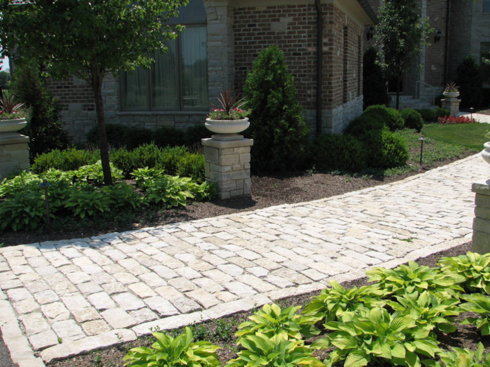 Rustic Cobblestone - Landscape - Chicago - by Schmechtig Landscapes | Houzz