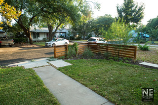 Rustic Crestview Backyard Retreat - Modern - Landscape - Austin - by ...