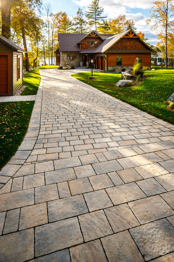 Rustic Driveway - Rustic - Landscape - Other | Houzz
