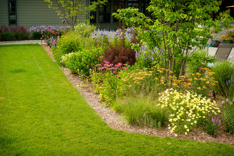 Contemporary Custom Home Landscape Renovation - Craftsman - Landscape ...