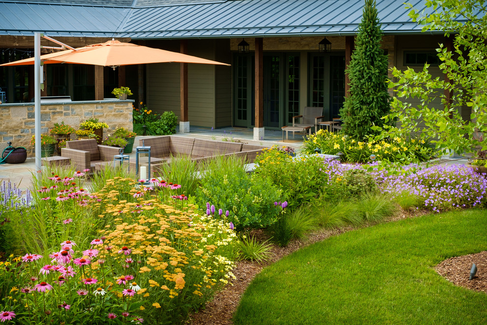 Contemporary Custom Home Landscape Renovation - Contemporary ...