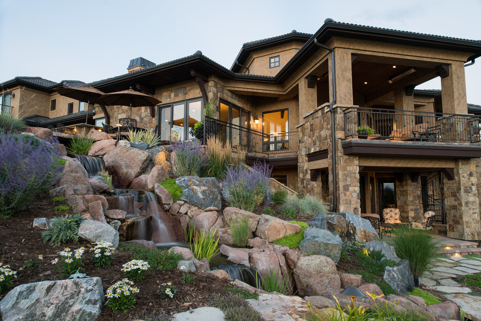 Rustic Revival - Rustic - Landscape - Denver - by Designscapes Colorado ...