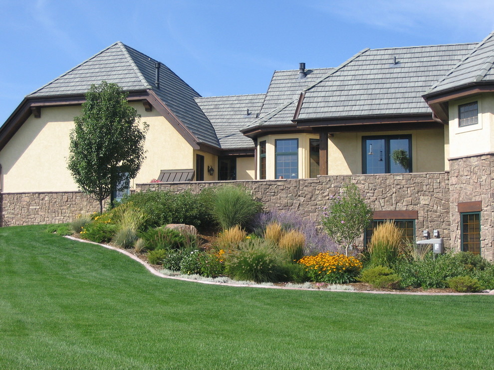 Rustic Water Feature Greeley - Rustic - Landscape - Denver - by Alpine ...