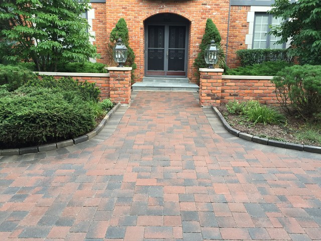 Sealing Brick Paver Driveway | Troy, Birmingham, Royal Oak, MI - Garden - Detroit - by All ...