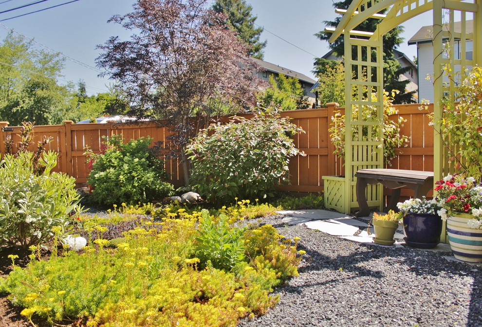 Seattle Yard Undergoes a Transformation - Traditional - Landscape ...