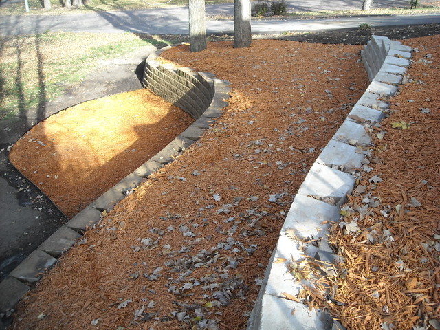 Segmental Retaining Wall - Moderne - Jardin - Minneapolis - par ...