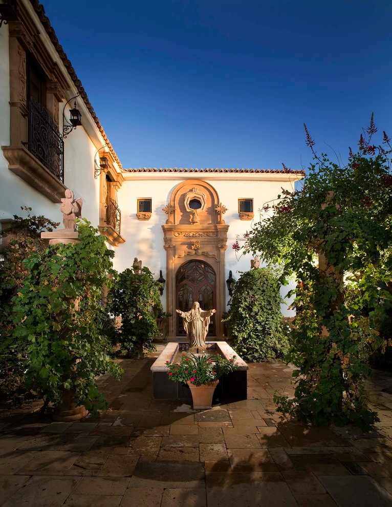 serene courtyard - Mediterranean - Landscape - Phoenix - by Michael ...