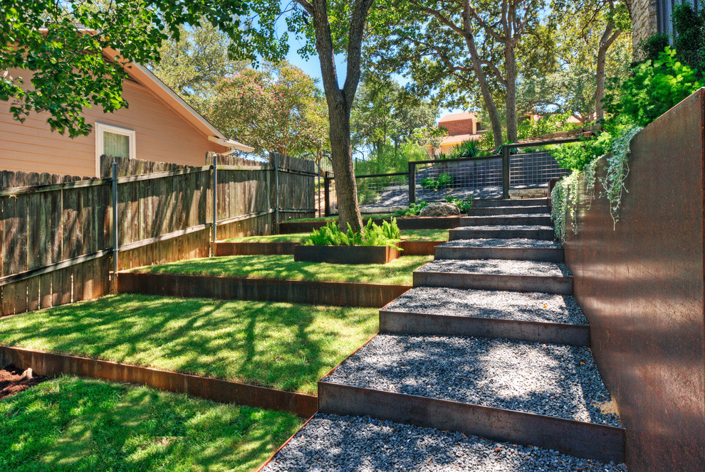 Shade Garden - Modern - Landscape - Austin - by Pearson Landscape ...