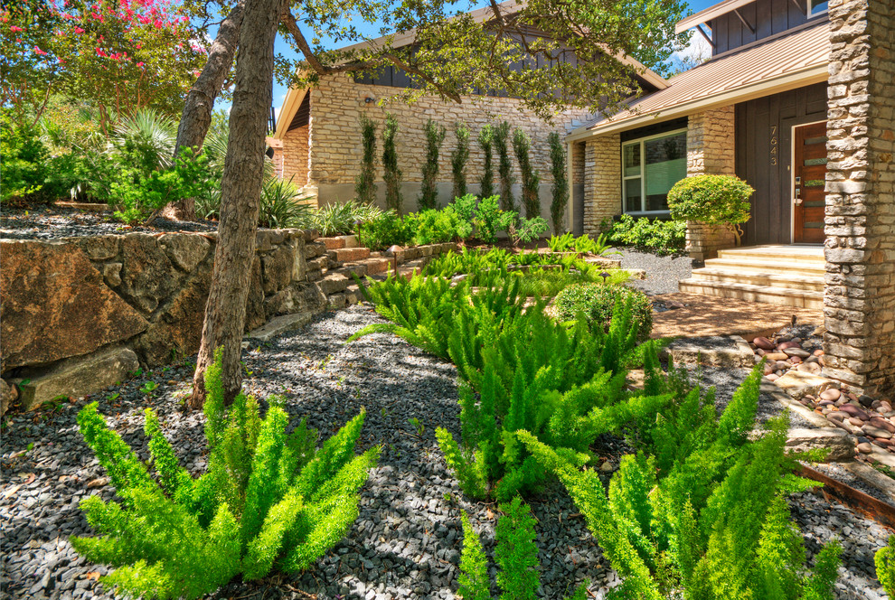 Shade Garden - Modern - Landscape - Austin - by Pearson Landscape ...