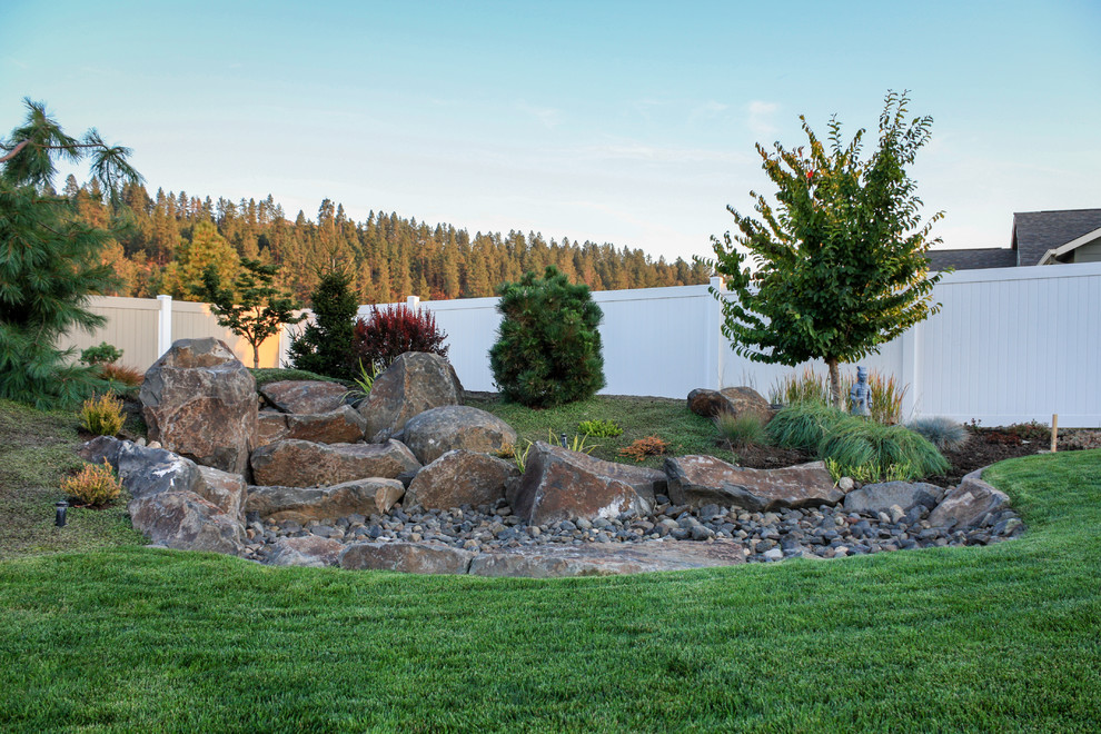 Shelley Lake Backyard - Asian - Landscape - Seattle - by Pacific Garden ...