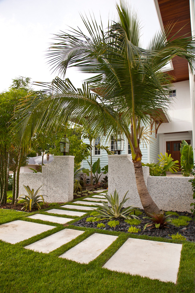 Siesta Key Contemporary - Tropical - Landscape - Tampa - by BORDEN ...
