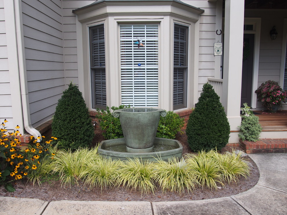 Small, Charming & Colorful Front Yard Makeover - Traditional - Garden ...