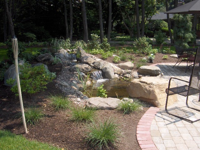 Small Residential Water Feature - Traditional - Garden - Boston - by ...