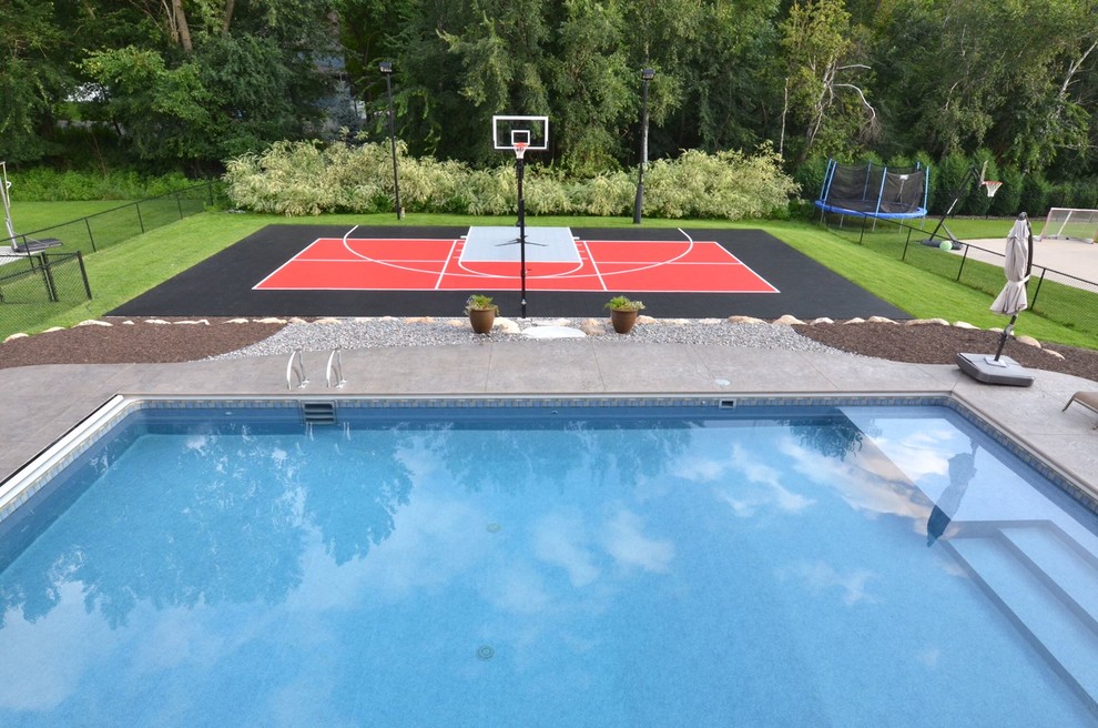 SnapSports - New Backyard Multi-Court Build Makes A Splash For This ...