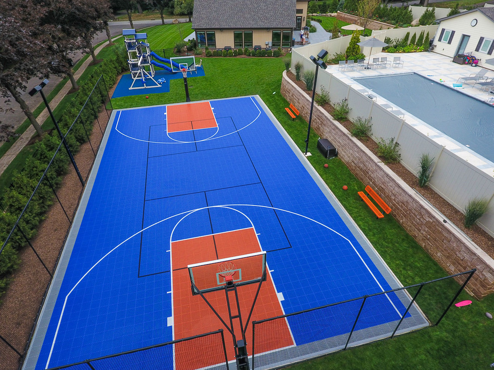 SnapSports New Jersey Backyard Dream Court - Landscape - Salt Lake City ...
