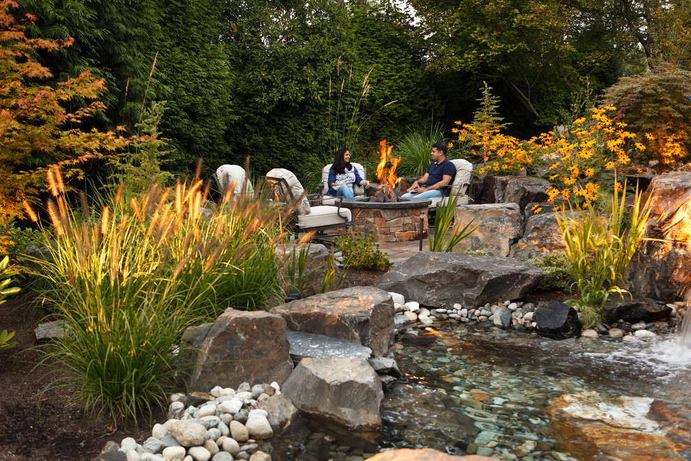 Snohomish Backyard Resort - Traditional - Landscape - Seattle - by ...