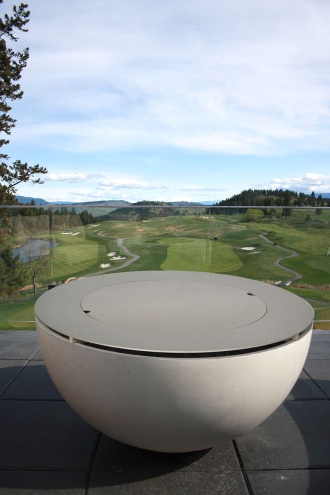 Solus Decor Hemi Fire Pit - Contemporary - Landscape - Other - by Solus ...