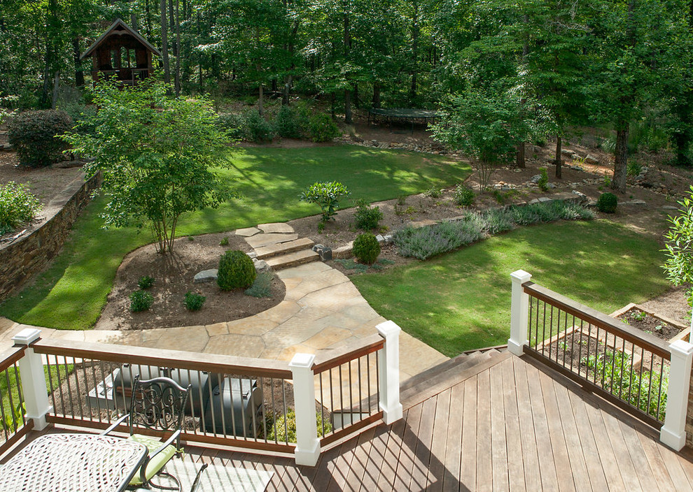 Southern family garden - Rustic - Landscape - Atlanta - by City Garden ...