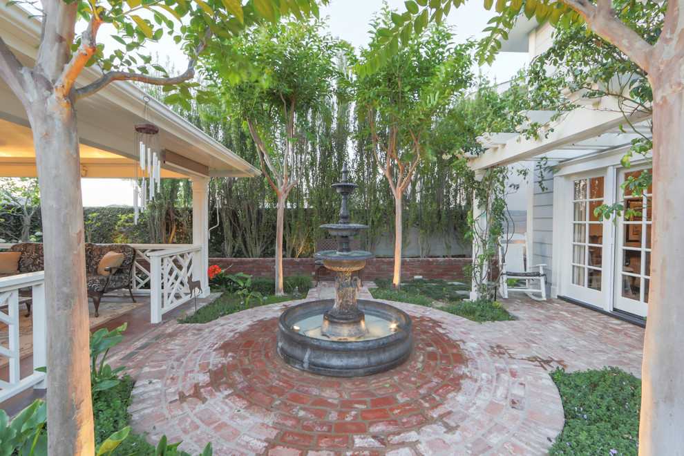 Southern Living in Newport Beach - Traditional - Landscape - Orange ...