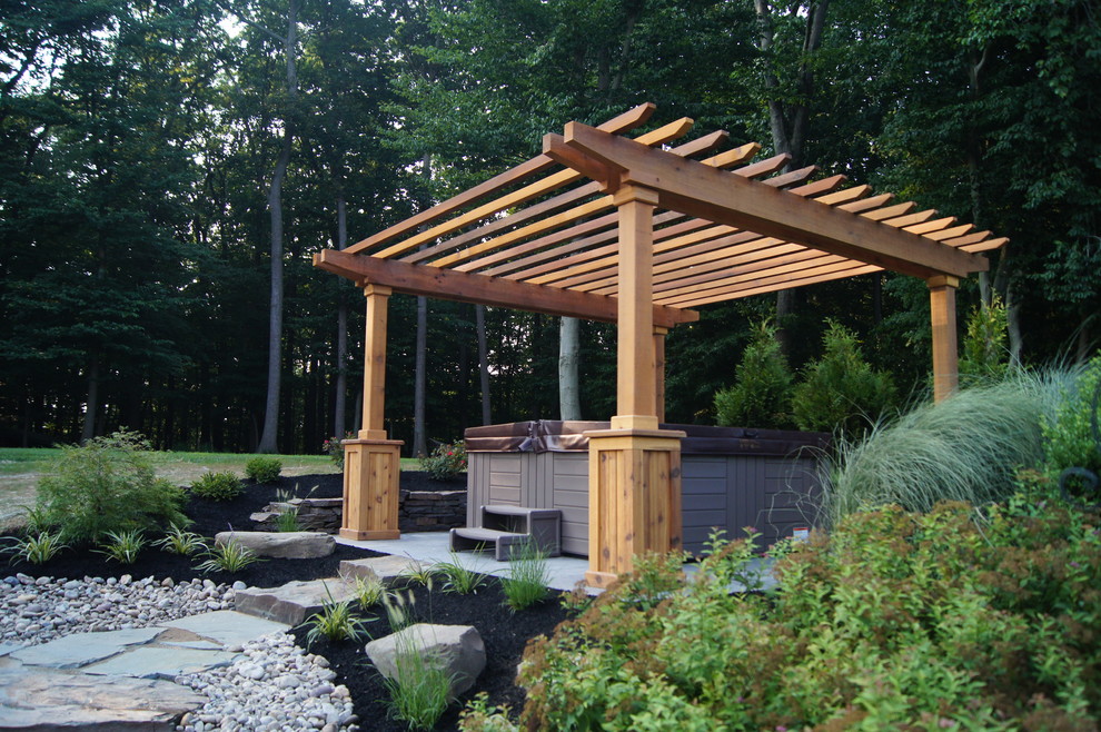 Spa & Pergola Project - Traditional - Landscape - Philadelphia - by ...