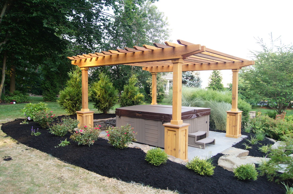 Spa & Pergola Project - Traditional - Landscape - Philadelphia - by ...