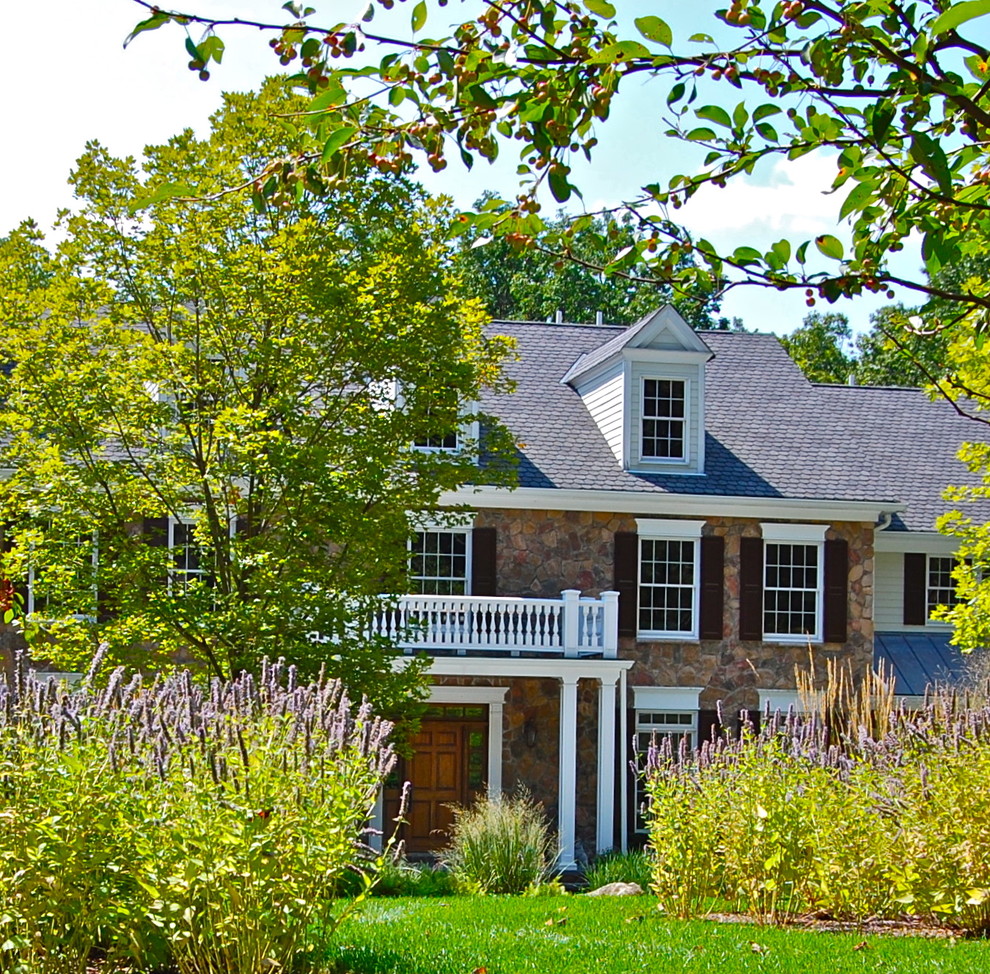 Spec home goes custom - Eclectic - Landscape - New York - by ...