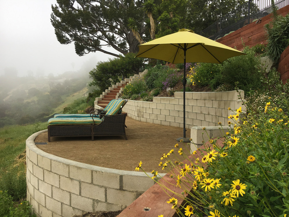 Spectacular Canyon View Terrace - Contemporary - Landscape - Los ...