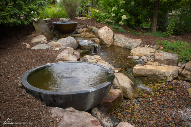 Spillway Bowl & Basin - Traditional - Garden - Orange County - by ...