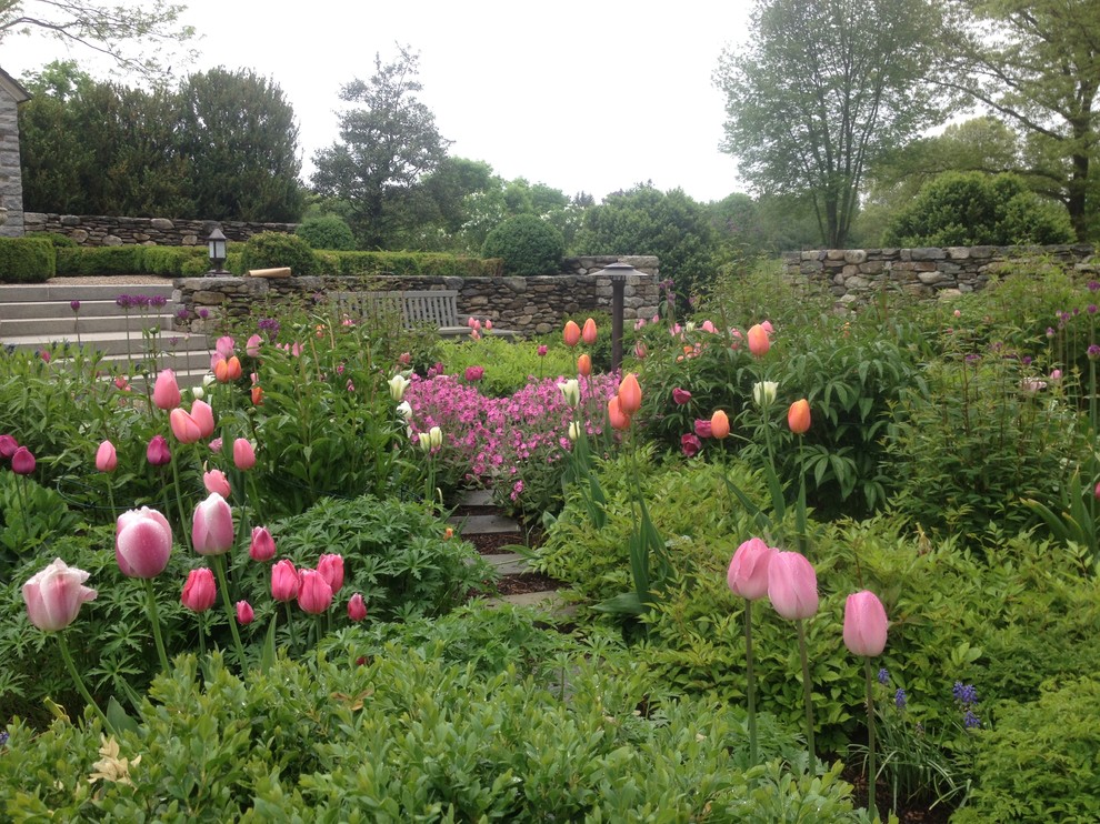 Spring Bulb Designs - Traditional - Landscape - Boston - by The Garden ...
