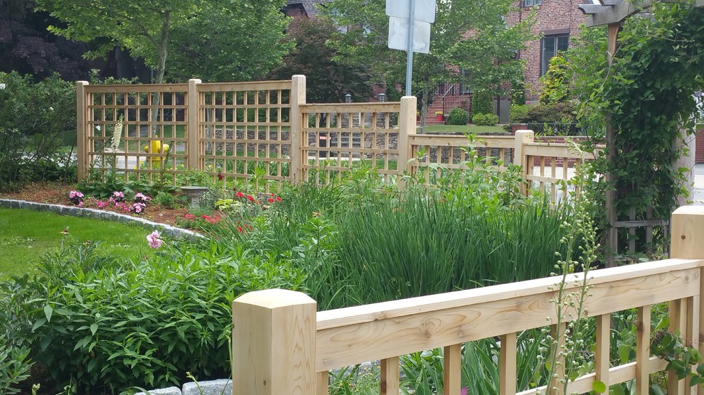 Square Lattice Garden Fence - Landscape - Boston - by www ...