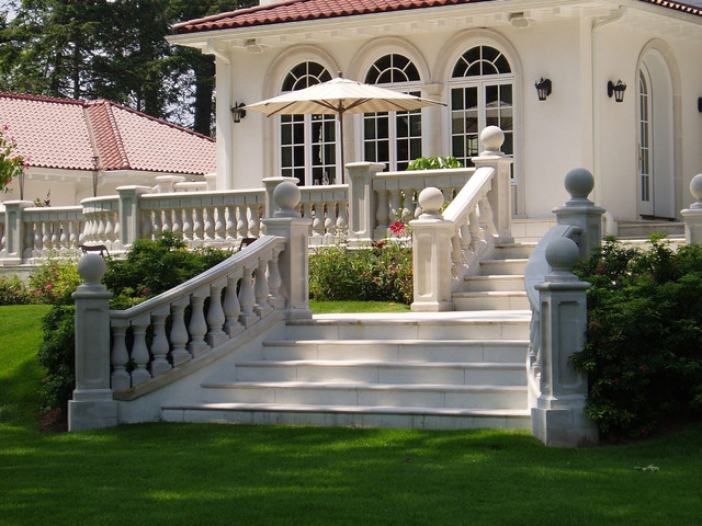 Stairs & Staircases - Traditional - Garden - Dallas - by Stone Legends ...