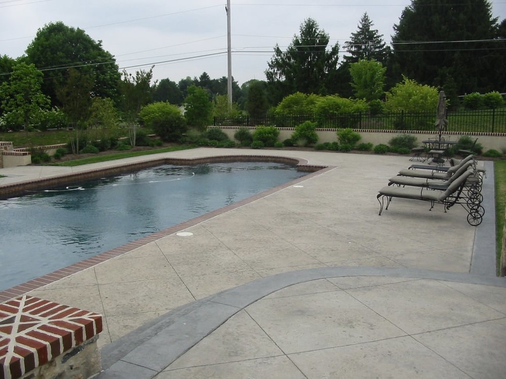 Stamped Concrete Designs - Traditional - Landscape - Philadelphia - by ...