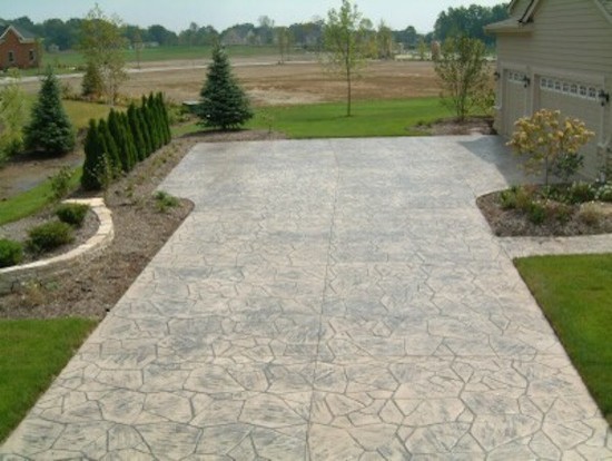 Stamped Concrete - Traditional - Landscape - Columbus - by King ...