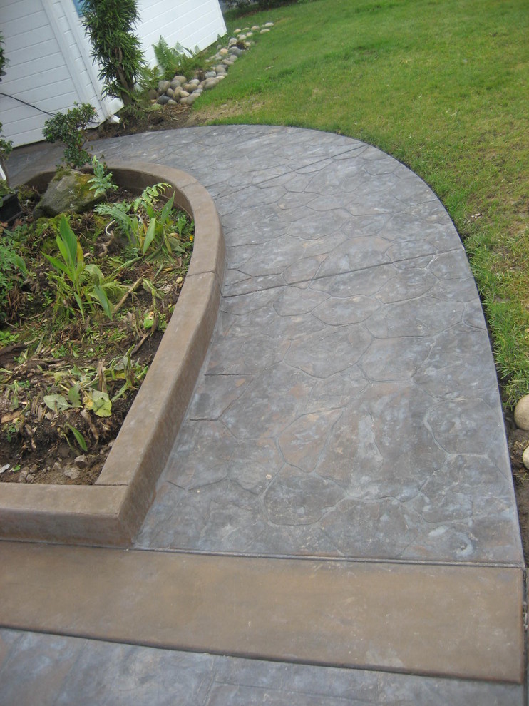 Stamped Concrete - Garden - San Francisco - by Luciano Concrete ...