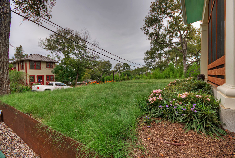Steel Retaining Wall - Contemporary - Landscape - Austin - by Pearson ...