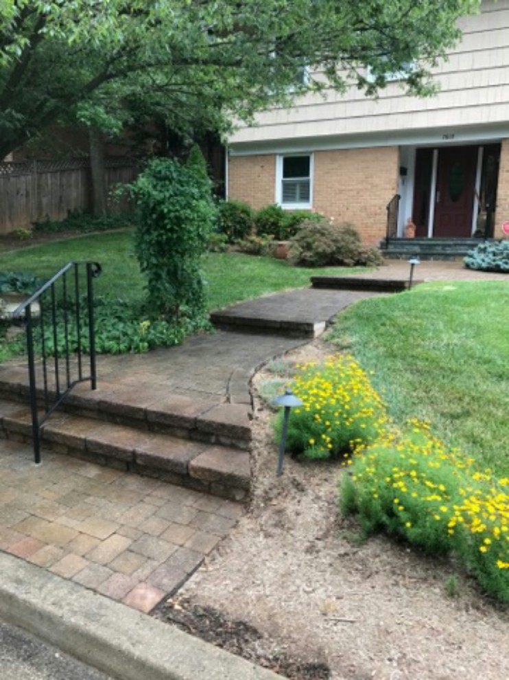 Step Hand Rail - Landscape - DC Metro - by Paradise Ironworks ...