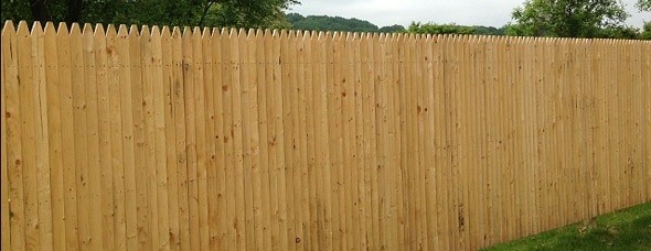 Stockade Fencing - Traditional - Landscape - Sacramento - by Atlas Home ...