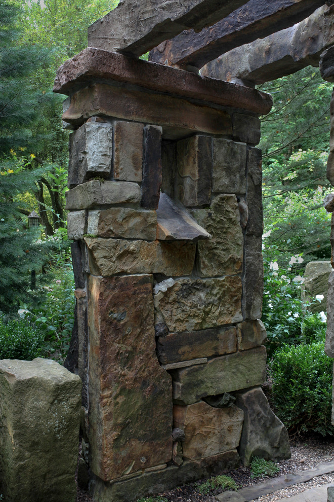Stone Arch - Landscape - Cleveland - by Miriam's River House Designs ...