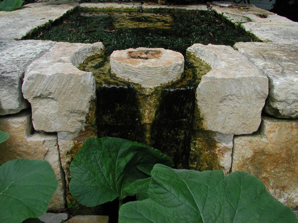 stone - Traditional - Landscape - Austin - by D-CRAIN Design and ...
