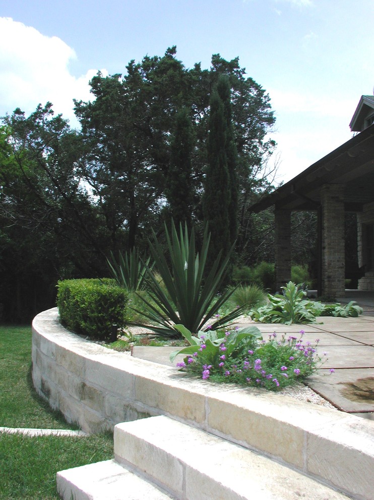 stone - Contemporary - Landscape - Austin - by D-CRAIN Design and ...