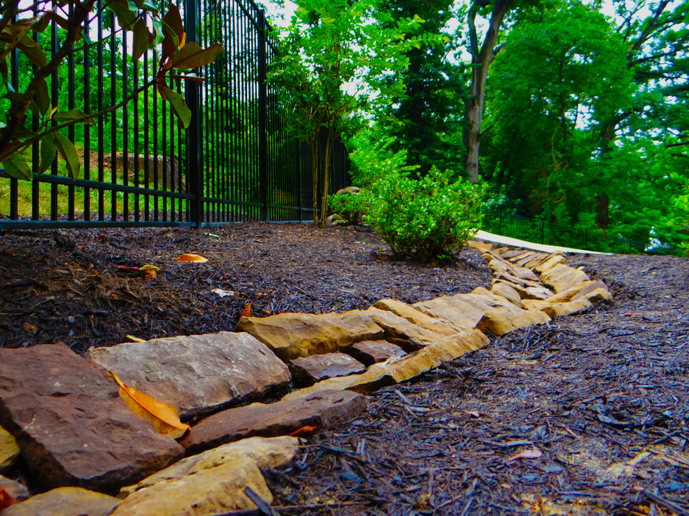 Stone Drainage - Traditional - Landscape - DC Metro - by Campbell ...