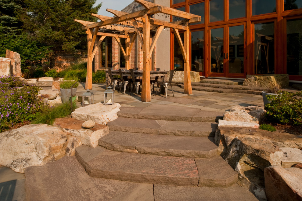 Stone Landscaping - PA - Traditional - Landscape - Raleigh - by Steven ...