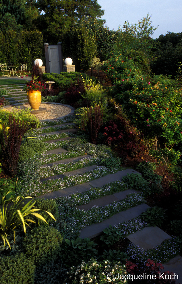 Stone path - Traditional - Landscape - Seattle - by AHBL | Houzz