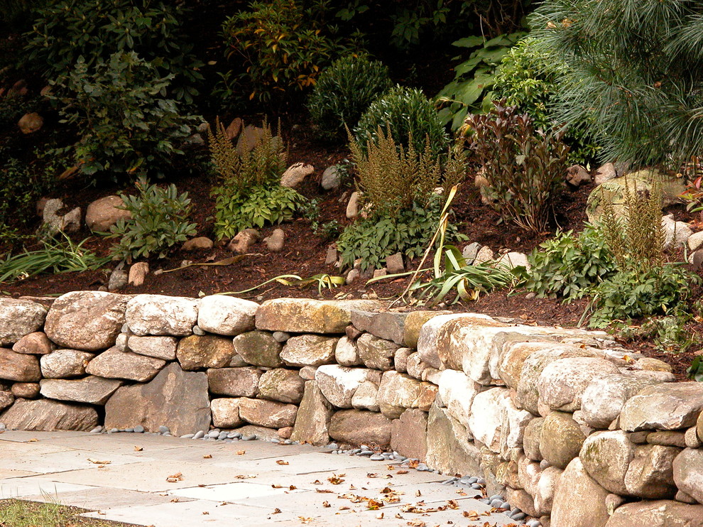 Stone - Traditional - Landscape - Boston - by Sirius Landscapes, Inc ...