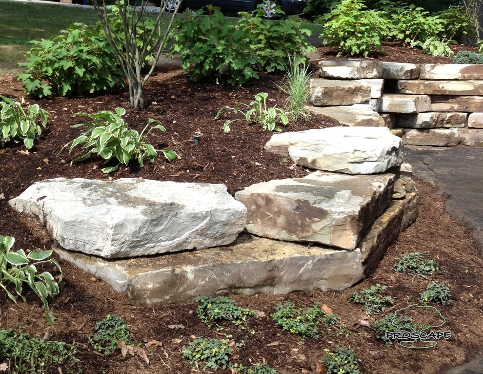 Stone, Stone, and More Stone - Traditional - Landscape - Detroit - by ...